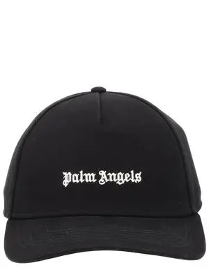 Palm Angels Cappello Da Baseball Overlogo - Black