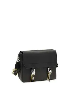Fendi Flow Mess Medium Roman Leather Crossbody Bag
