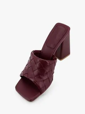 Bottega Veneta Parco Leather Sandals