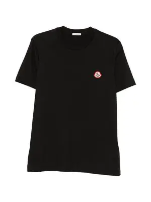 Moncler Logo Cotton T-shirt - Multicolor