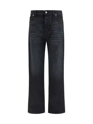 Fendi Long Jeans - Black