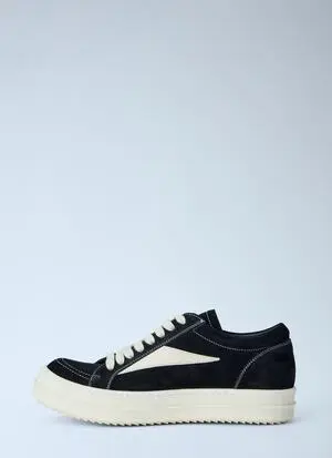 Rick Owens Suede Sneakers - Black