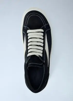 Rick Owens Suede Sneakers - Black