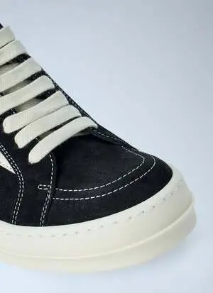 Rick Owens Suede Sneakers - Black