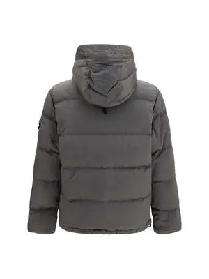 Stone Island Nylon Metal Hooded Puffer Jacket - Gray