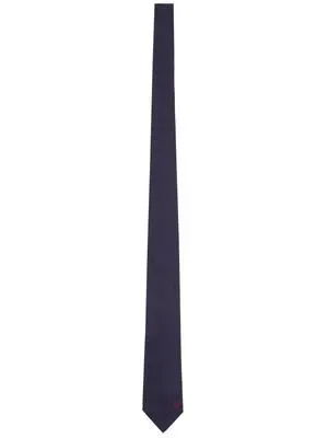 FERRAGAMO Cravatta In Seta - Blue