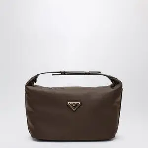 Prada Re Nylon Mini Bag - Brown