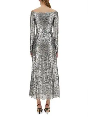 Rabanne Long Lace Dress