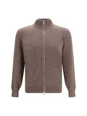 Brunello Cucinelli Cashmere Cardigan - Brown
