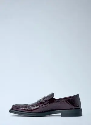 Martine Rose Fold Back Square Toe Loafers - Multicolor