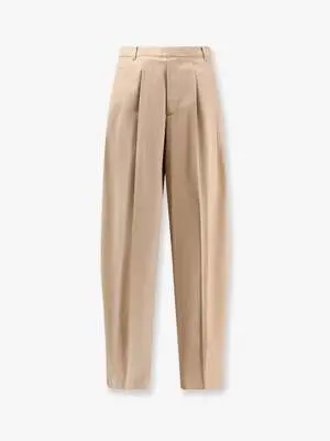 Celine Cotton Trousers - Multicolor