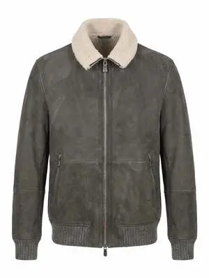 Brunello Cucinelli Leather Jacket - Multicolor