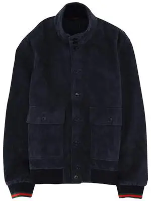 Gucci Suede Jacket - Blue