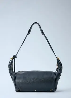 Chloé Paddington Grained Shoulder Bag - Black