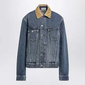 JW Anderson Denim Jacket In Mid Cotton - Blue