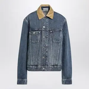JW Anderson J.W. ANDERSON Mid Cotton Denim Jacket Blue