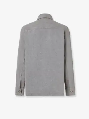 Fendi Jacket Denim Stone Bleached - Gray