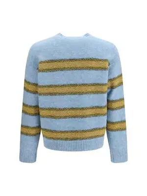 Dries Van Noten Striped Crewneck Sweater