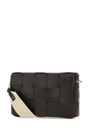 Bottega Veneta Cassette Crossbody Bag - Brown