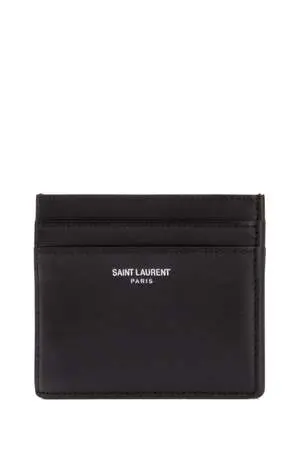 Saint Laurent Calf Skin Card Holder - Multicolor