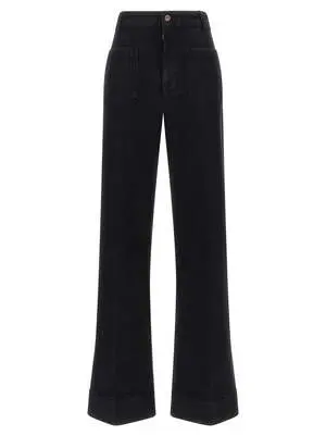 Victoria Beckham Alina' Jeans - Black
