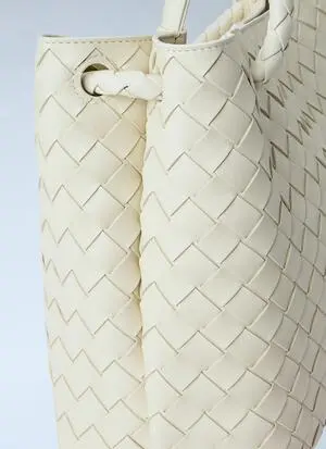 Bottega Veneta Andiamo Handbag - Cream