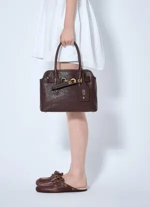 Miu Miu Adventure Nappa Leather Bag