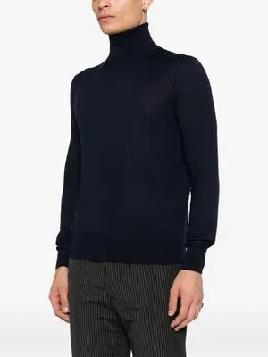 Saint Laurent Cashmere, Wool And Silk Turtleneck
