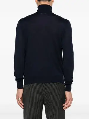 Saint Laurent Cashmere, Wool And Silk Turtleneck