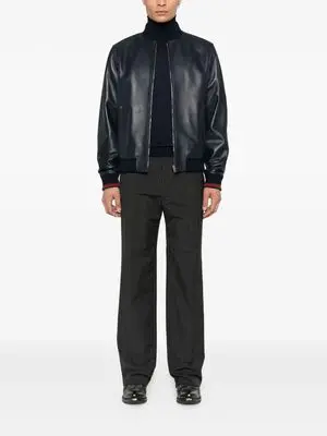 Saint Laurent Cashmere Wool Silk Turtleneck