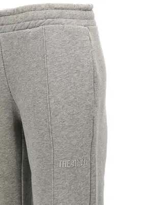 Attico Logo Joggers - Gray