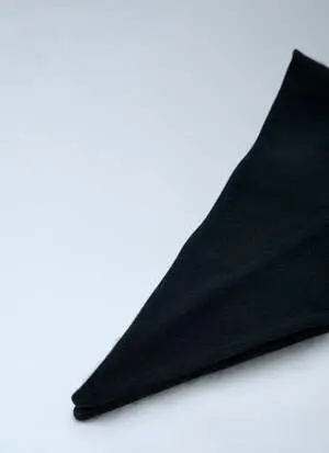 RIER Losange Mini Scarf - Black