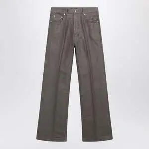 Rick Owens Cotton-blend Trousers - Gray