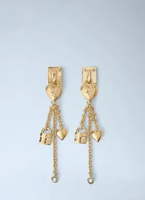 Chloé Mini Paddington Earrings - Gold