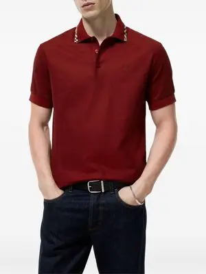 Burberry Logo Cotton Polo Shirt