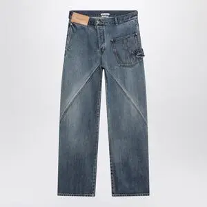 JW Anderson Mid Twisted Workwear Jeans - Blue