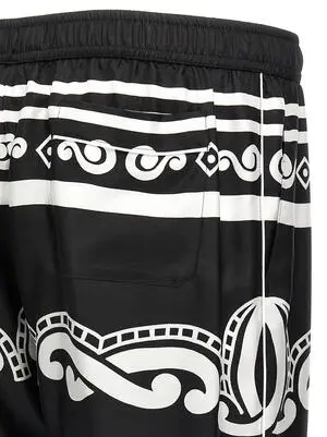 Dolce & Gabbana Silk Pants - Multicolor