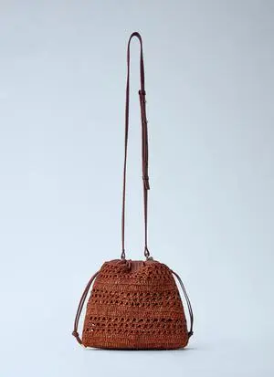 Chloé Mini Summer Banana Drawstring Shoulder Bag
