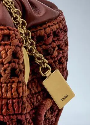 Chloé Mini Summer Banana Drawstring Shoulder Bag