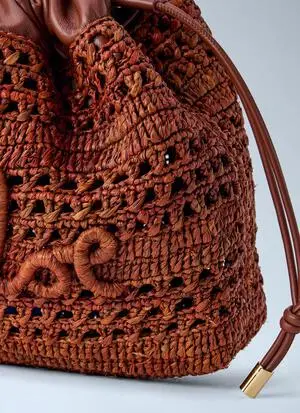Chloé Mini Summer Banana Drawstring Shoulder Bag
