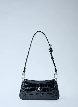VIVIENNE WESTWOOD Tasha Shoulder Phone Bag - Black
