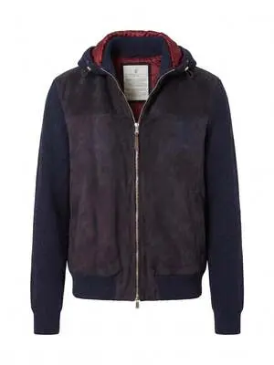 Brunello Cucinelli Leather Bomber