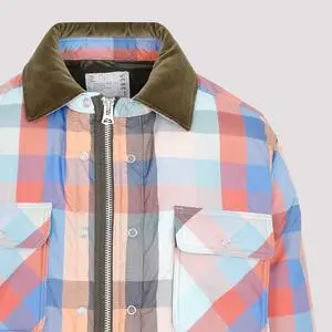 Sacai Plaid Padded Blouson