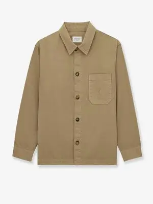Saint Laurent Cassandre Certified Cotton Overshirt - Multicolor