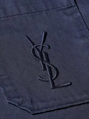 Saint Laurent Cassandre Certified Cotton Overshirt