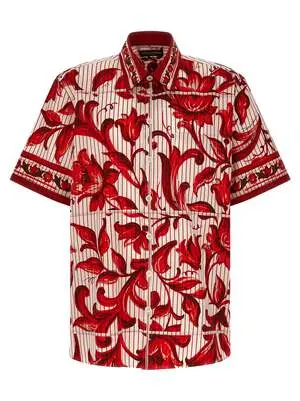 Dolce & Gabbana Maiolica' Shirt - Red