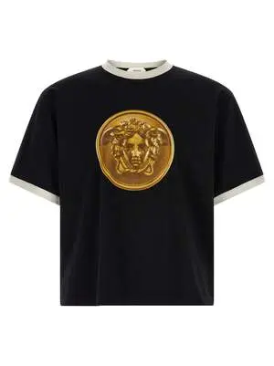 Versace Medusa Coin' T-shirt - Black
