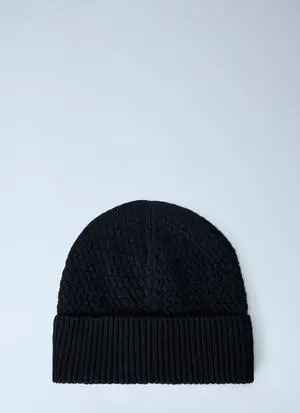 Moncler Ribbed Knit Beanie