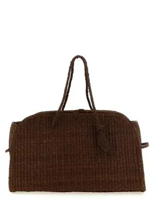 Jacquemus Le Grand Turismo Raphia' Shopping Bag - Brown