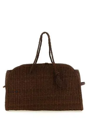 Jacquemus Le Grand Turismo Raphia Shopping Bag - Brown